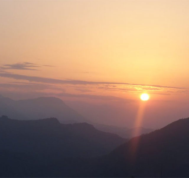 Nagarkot, Kathmandu valley, sunrise and Sunset, Everest Himalaya
